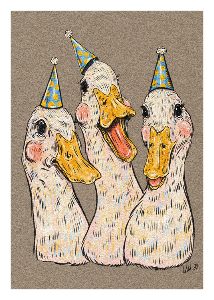 ChuckleDucks Print, 5x7" – Lawful Studios
